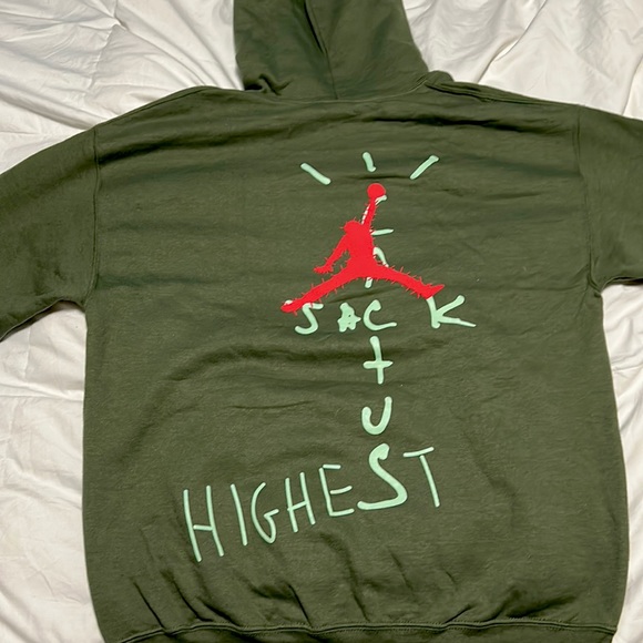 Cactus Jack by Travis Scott | Shirts | Green Cactus Jack Nike Air ...